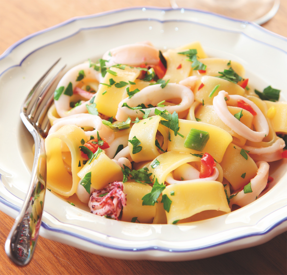 Quick Calamari Pasta | Nigella's Recipes | Nigella Lawson